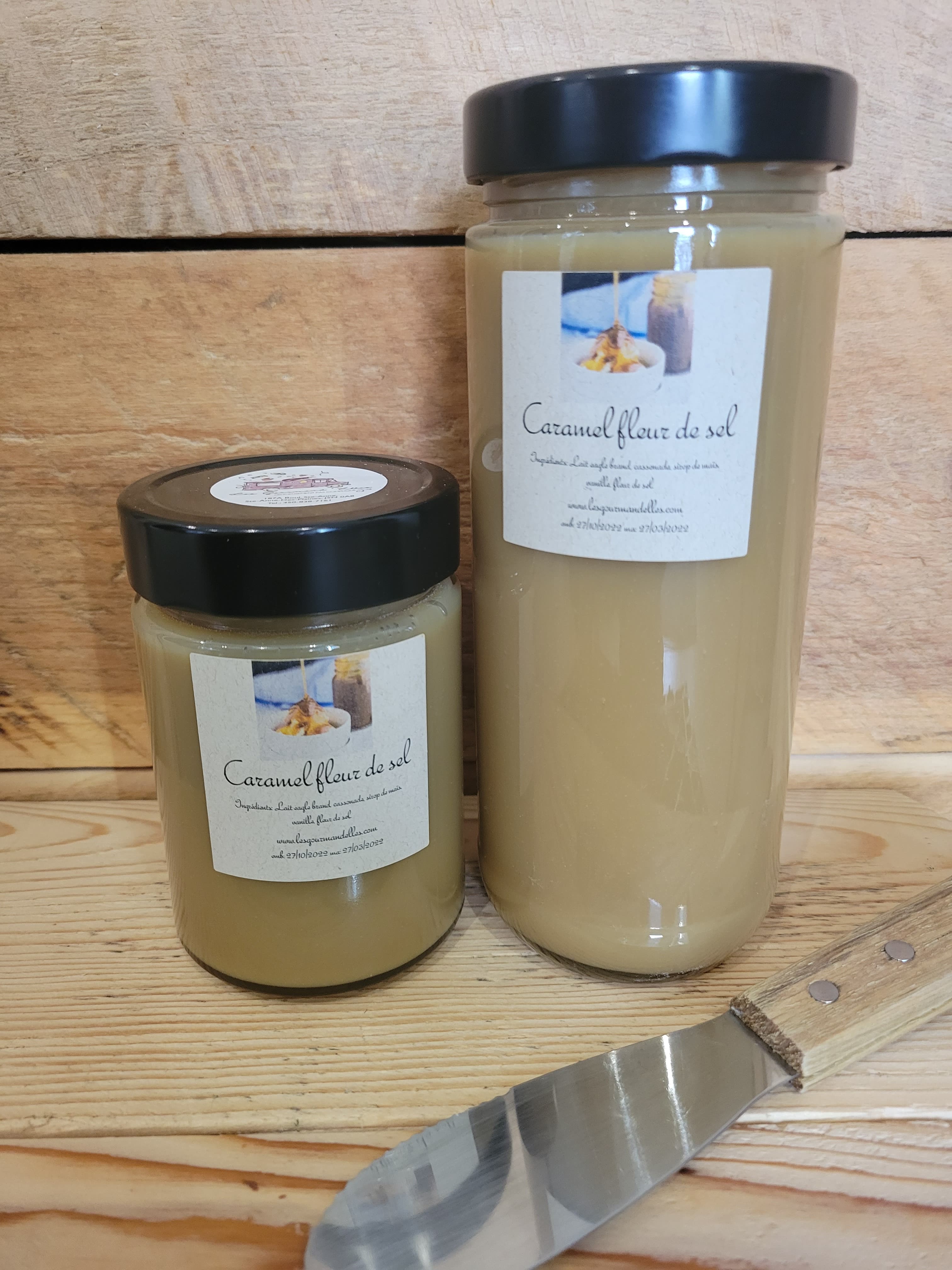 Caramel fleur de sel – Les Gourmand'Elles